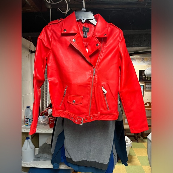 Forever 21 | Jackets & Coats | Nwt Girls Forver 2 Size 1314 Faux ...